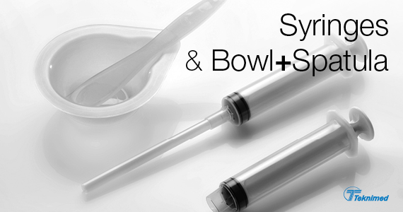 Bowl / Spatula / Syringe - Teknimed